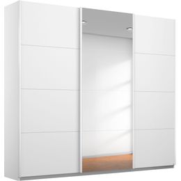 Schwebetürenschrank Rauch "Kleiderschrank Schrank Garderobe Wäscheschrank BESTSELLER KEPAN" Schränke Gr. B/H/T: 203 cm x 230 cm x 62 cm, 3 St., weiß inkl. Schubladen-Einsatz und extra Einlegeböden MADE IN GERMANY