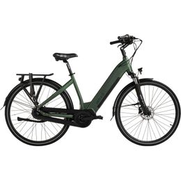 E-Bike Adore "CX-280" E-Bikes Gr. 48 cm, 28 Zoll (71,12 cm), grün (british green matt) Pedelec, Elektrofahrrad für Damen u. Herren, Cityrad