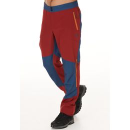 Softshellhose WHISTLER "Saldon" Gr. L, US-Größen, rot (rot, blau) Herren Hosen mit Belüftungsschlitzen