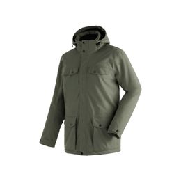 Funktionsjacke Maier Sports "Knuth" Gr. 48, grün (moosgrün) Herren Jacken Outdoorjacke, windwasserdichte Jacke, mTHERM Isolation