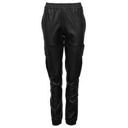 Lederhose Maze "4202139" Gr. L, US-Größen, schwarz (black) Damen Hosen