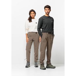 Funktionshose Jack Wolfskin "KIEBITZWEG PANTS" Gr. XXL, Normalgrößen, braun (chestnut) Herren Hosen