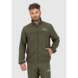 Trainingsanzug Sergio Tacchini "SPECCHIO 024 TRACKSUIT Herren" Gr. L, grün (grape leaf/gardenia) Herren Sportanzüge Trainingsanzug Herren, Tracksuit, Retro, Outdoor, Jogging, Streetwear