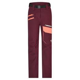 Skihose Ziener "AILEEN" Gr. 104, EURO-Größen, rot, Kinder, Obermaterial: 100% Polyester;Futter: 1. 100% Polyamid, 2. 100% Polyester;Wattierung: 100% Polyester;, Hosen