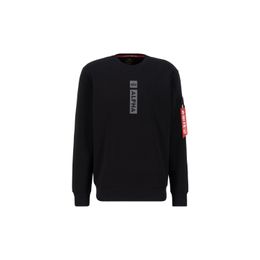 Sweater Alpha Industries "Alpha Industries Men - Sweatshirts Alpha RP Sweater" Gr. L, schwarz (black) Herren Sweatshirts