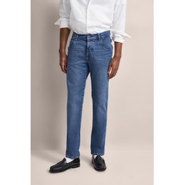 5-Pocket-Jeans Bugatti Gr. 32, Länge 32, blau (hellblau) Herren Jeans besonders bequem