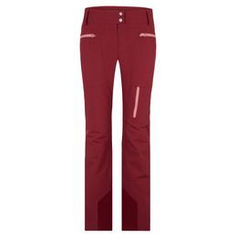 Skihose Ziener "TIPPA" Gr. 42, EURO-Größen, rot (rubinrot) Damen Hosen