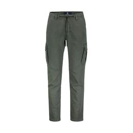 Cargohose Lerros "Lerros Jogg-Pants im Cargostil" Gr. 42, extraweit, grün (chilled olive) Herren Hosen