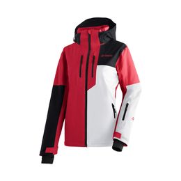 Skijacke Maier Sports "Manzaneda" Gr. 36, rot (knallrot) Damen Jacken Winterjacke, wind- und wasserdicht, 4 RV-Taschen, Regular Fit