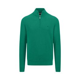 Troyer Fynch-Hatton Gr. L, grün (grass green) Herren Pullover mit Reißverschluss