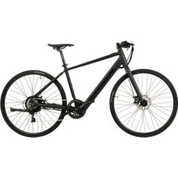 E-Bike Totem "HMR" E-Bikes Gr. 47 cm, 28 Zoll (71,12 cm), schwarz Pedelec, Elektrofahrrad für Damen u. Herren, Urbanbike