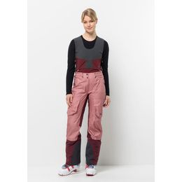 Skihose Jack Wolfskin "ALPSPITZE AIR PANTS W" Gr. L (42/44), Normalgrößen, rosa (blush, powder), Damen, 1. OBERSTOFF OBERSTOFF 100% POLYAMID ABSEITE 100% POLYAMID 2. OBERSTOFF 88% POLYAMID, 12% ELASTHAN 3. OBERSTOFF 75% POLYAMID, 25% ELASTHAN FUTTER 75% POLYAMID, 25% ELASTHAN, Hosen