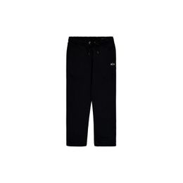 Jogginghose Alpha Industries "Alpha Industries Men - Jogger 3D Small Logo Jogger" Gr. XL, Normalgrößen, schwarz (black) Herren Hosen