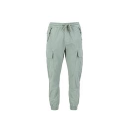 Jogginghose Alpha Industries "Alpha Industries Men - Pants Ripstop Jogger" Gr. S, Normalgrößen, grün (dusty green) Herren Hosen