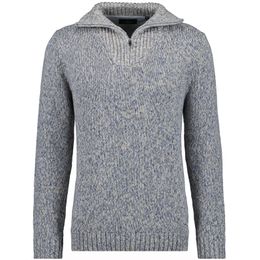 Troyer Ragman Gr. 58, grau (grau, melange) Herren Pullover