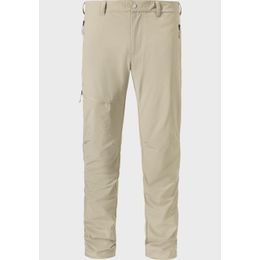 Schöffel Outdoorhose SCHÖFFEL "Pants Koper1 Warm M" Gr. 52, Normalgrößen, braun (4725, braun), Herren, Oberstoff : 89% Nylon 11% Elasthan Futter : 100% Polyester, Hosen