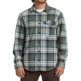 Flanellhemd Billabong "FURNACE FLANNEL" Gr. M, N-Gr, grau (taupe) Herren Hemden