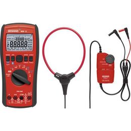 BENNING MM 12 + CFlex1 Hand-Multimeter kalibriert (ISO) digital Datenlogger CAT IV 600 V, CAT III 1000 V Anzeige (Counts): 40000