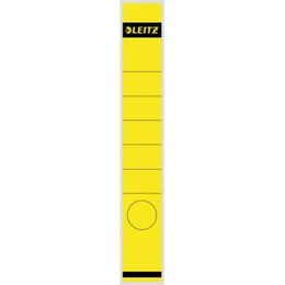 Leitz Aktenordner Rückenschild Sk 1648 Gelb 10Er Lang Schmal