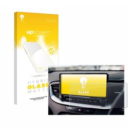 upscreen Displayschutzglas Schutzglas für Kia XCeed 2024, Schutzfolie Display Schutz Glas Folie matt, weiß