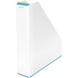 Leitz Stehsammler Stehsammler Wow Duo Colour A4 Polystyren weiß/eisblau