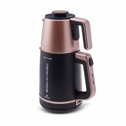Karaca Wasser-/Teekocher Berry Tea XL 2in1 Teekocher mit Stahleinsatz und Wasserkocher R