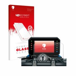upscreen Displayschutzglas Schutzglas für Suzuki GSX-8S 2023, Schutzfolie Display Schutz Glas Folie klar, weiß