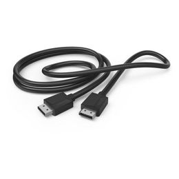 Hama DisplayPort-Kabel 1,5m Ultra-HD 4K Audio- & Video-Adapter DisplayPort-Stecker zu DisplayPort-Kabel, schwarz