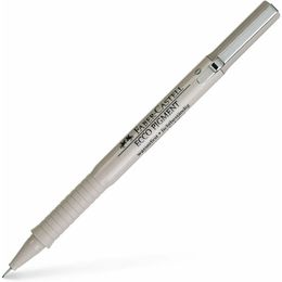 Faber-Castell Fineliner Ecco Pigment Fineliner schwarz 0,1 mm