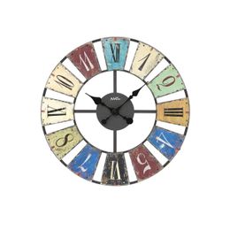 AMS Wanduhr W9465, bunt