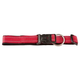 Wolters Hunde-Halsband Halsband Soft & Safe reflektierend cayenne/schwarz