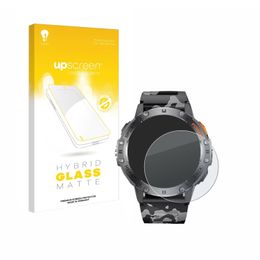 upscreen Displayschutzglas Schutzglas für Dremac F5-Q 1.43", Schutzfolie Display Schutz Glas Folie matt, weiß