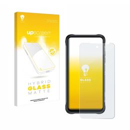 upscreen Displayschutzglas Schutzglas für GlobeXplorer GPX Pro 4, Schutzfolie Display Schutz Glas Folie matt, weiß