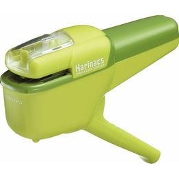 KOKUYO Hefter Klammerloses Heftgerät MEDIUM + grün