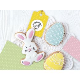Heyda Stempel Motivstempel rund 'kleiner Gruss' 3,2cm