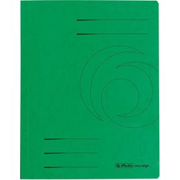 Herlitz Hefter Schnellhefter A4 Karton grün