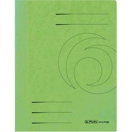 Herlitz Hefter Schnellhefter A4 Karton 355g/qm hellgrün