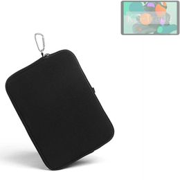 K-S-Trade Tablet-Hülle für Blackview Tab 60 Wi-Fi, Neopren Hülle Schutz Hülle Neoprenhülle Tablet-Hülle, schwarz
