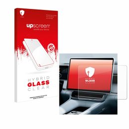 upscreen Displayschutzglas Schutzglas für Polestar 4 2025, Schutzfolie Display Schutz Glas Folie klar, weiß