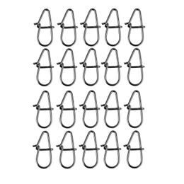 Savage Gear Schnurverbinder Needle Eggsnaps - 20 Einhänger, (20-St)