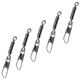 Fishing Tackle Max Schnurverbinder FTM Trout New Generation 3fach Wirbel mit Clip - 5 Forellenwirbel, (1-St)