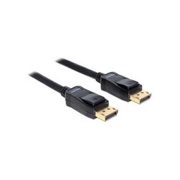 Delock DisplayPort Stecker 3m - Kabel Audio- & Video-Adapter DisplayPort-Kabel zu DisplayPort-Kabel, blau