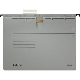 Leitz Hefter Hängehefter Alpha A4 grau