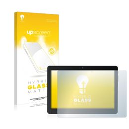 upscreen Displayschutzglas Panzerglasfolie für Acepad A145 10.1", Schutzglas Glasfolie matt entspiegelt, weiß