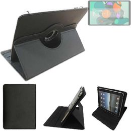 K-S-Trade Tablet-Hülle für Blackview Tab 60 Wi-Fi, High quality Schutz Hülle 360° Tablet Case Schutzhülle Flip Cover, schwarz