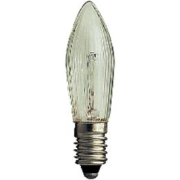 Konstsmide Spezialleuchtmittel 1074-030 Top-Kerze 3 St. E10 23 V Klar