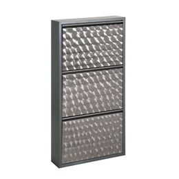 k-hometrends Schuhschrank KEKE 3 - FLEX stilvolles Regal für die Schuhe, Schuhaufbewahrung, 50x103x13,5cm