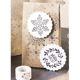 Heyda Stempel Motivstempel rund 'Eiskristall 1' 3,2cm