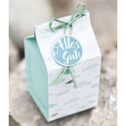 Heyda Stempel Motivstempel rund 'Alles Gute' 3,2cm