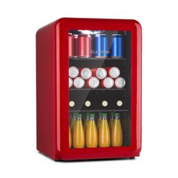 Klarstein Getränkekühlschrank HEA13-PopLife-65-r 10046072, 69 cm hoch, 44 cm breit, Bier Hausbar Getränkekühlschrank Hotel Mini Fridge